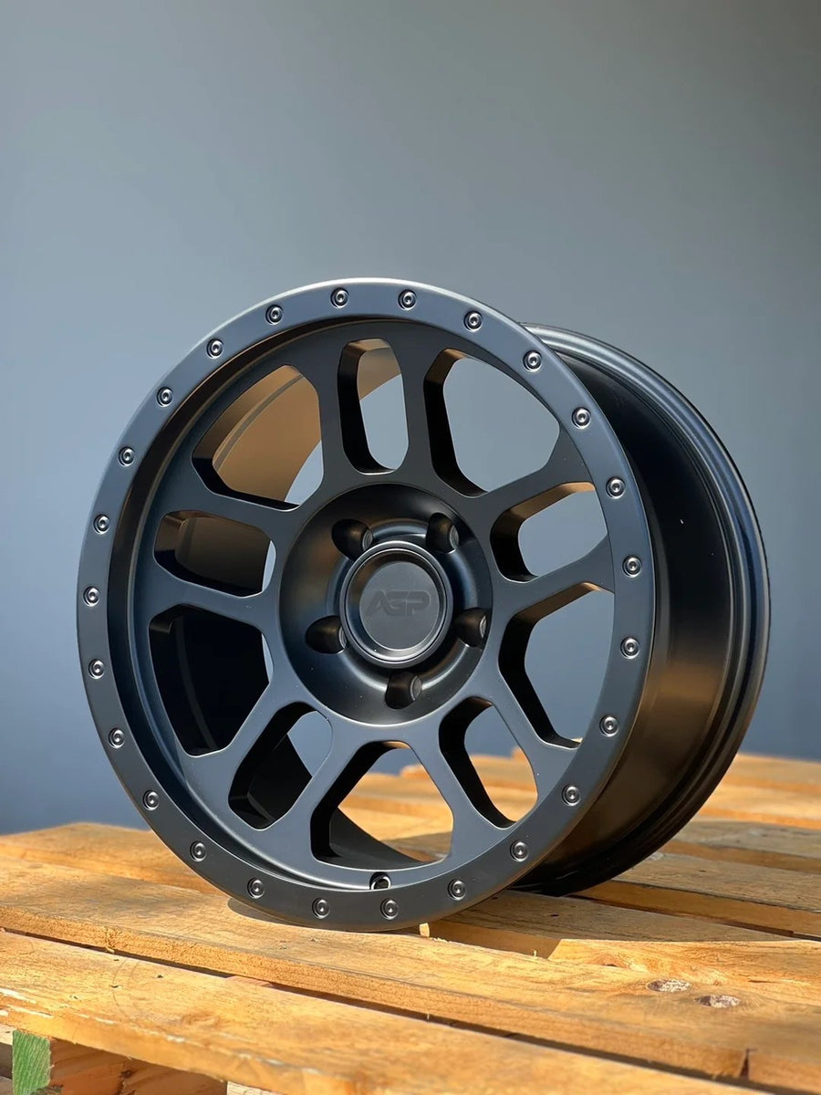 17x9 -12mm 5x127 Jeep Wrangler Gladiator JL JK Rubicon 17" AGP TRUX ...