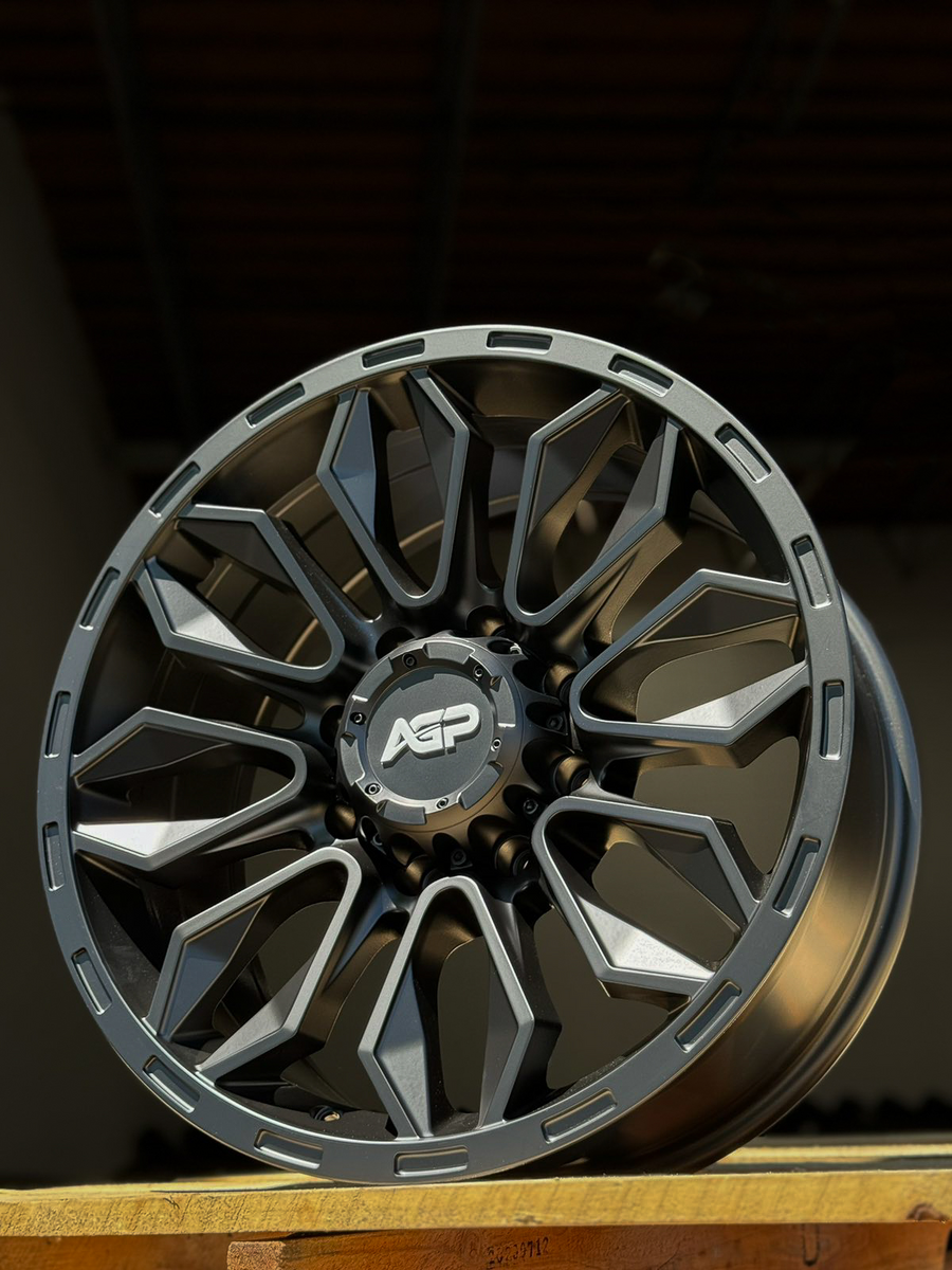 20" AGP HD 8x170 Black – AGP Wheels